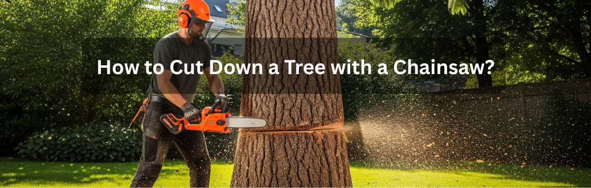 How to Cut a Tree with a Chainsaw – NEWBENY